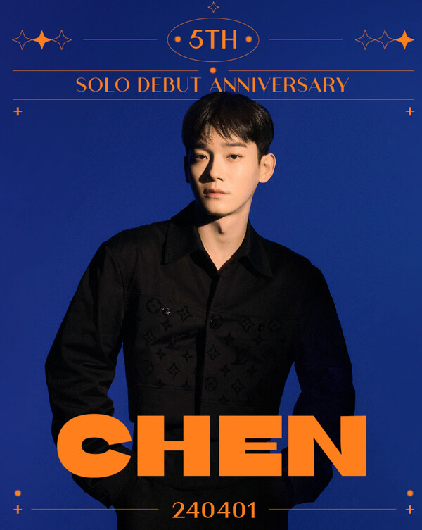Chen from EXO Marks the 5th Anniversary of His Solo Journey