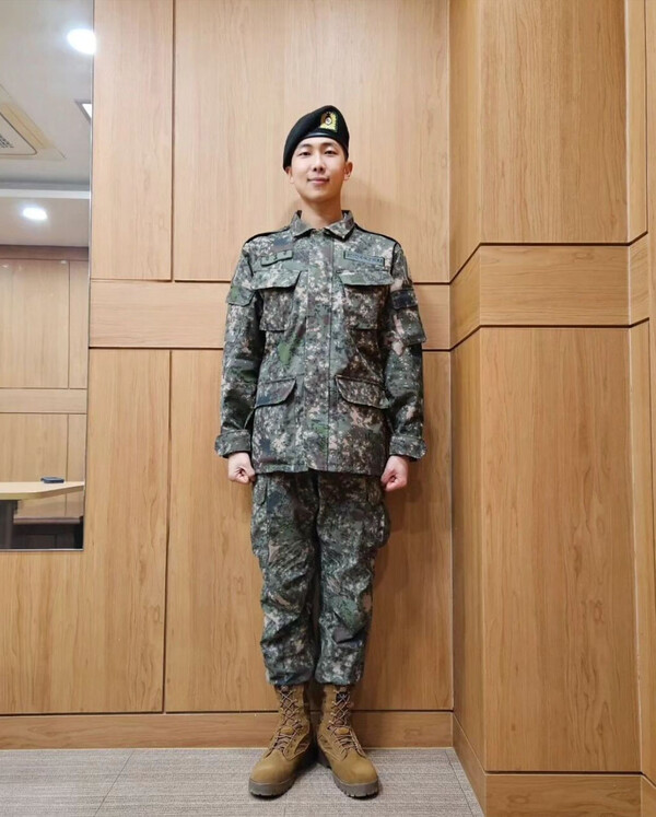 BTS RM Leaves a Warm Message During Military Service for Fans