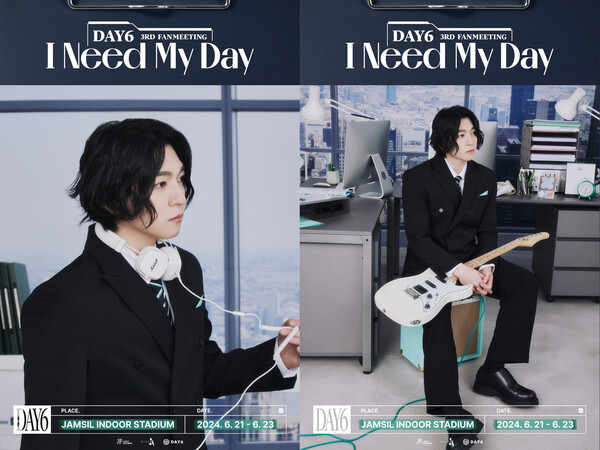 Sungjin of DAY6 Charms in Suit and Guitar for Third Official Fan Meeting