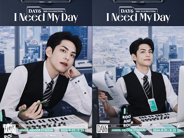 DAY6 Wonpil Captivates in Black Suit for Fan Meeting Teasers