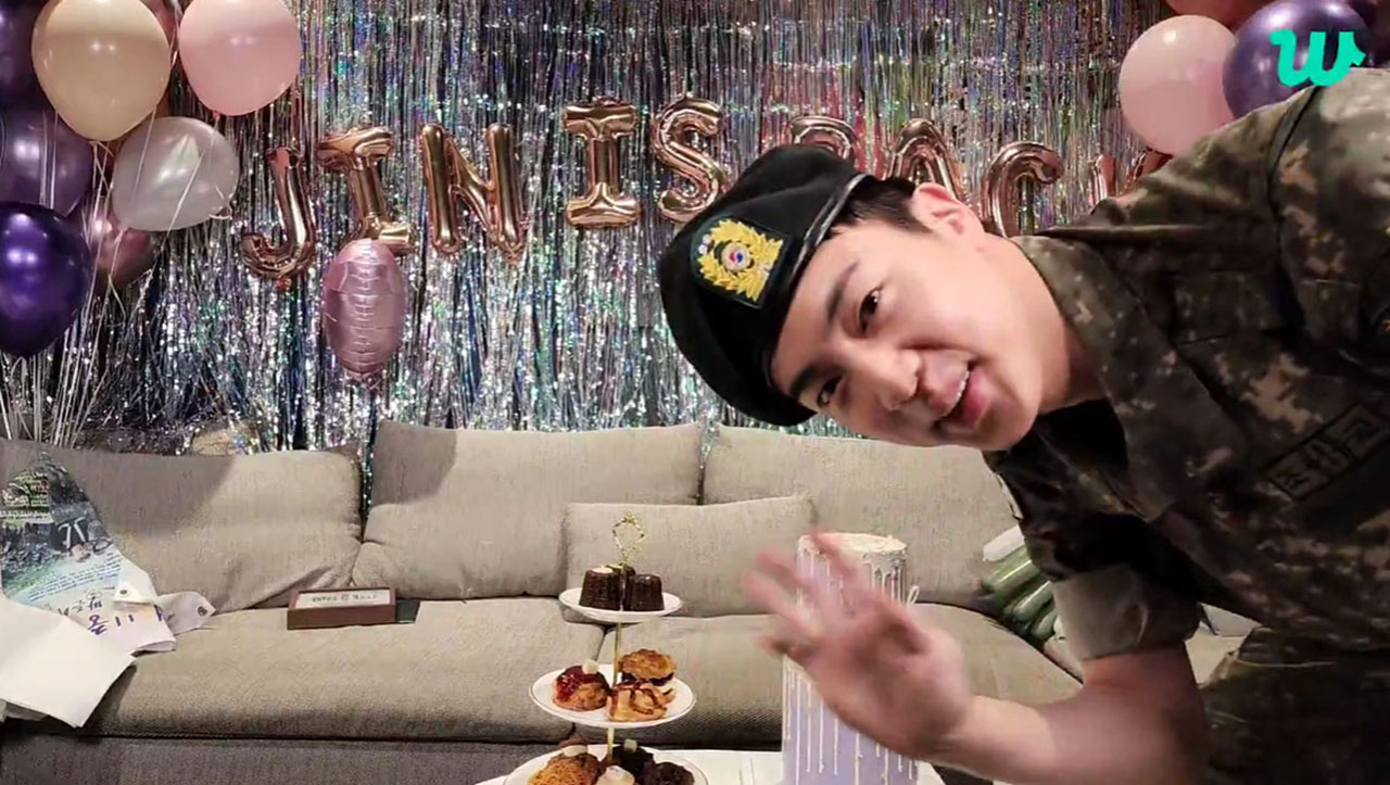 BTS Jin Reconnects with Fans in First LIVE After Military Discharge