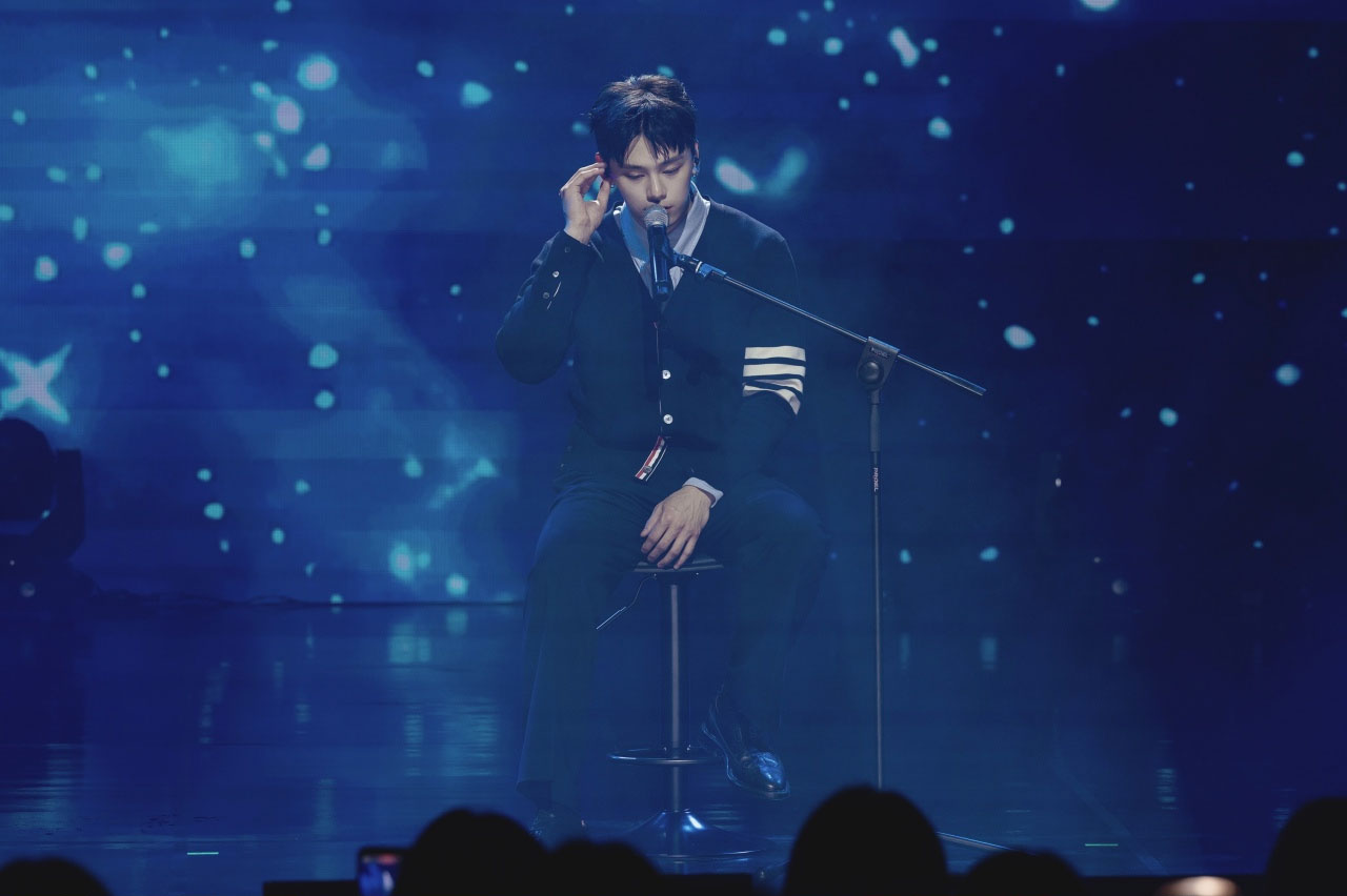 Cha Woo-min Wows Fans with Heartfelt Performance at First Fan Meeting