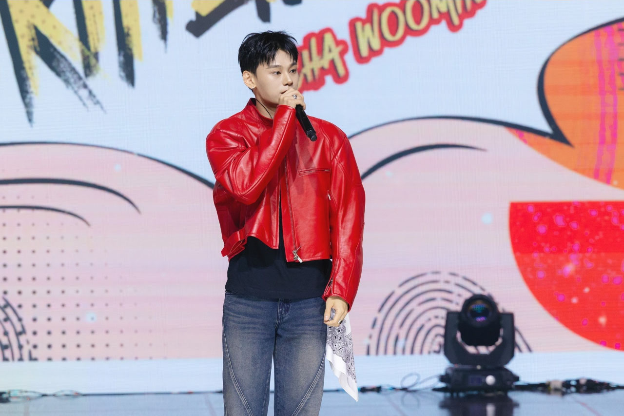 Cha Woo-min Wows Fans with Heartfelt Performance at First Fan Meeting