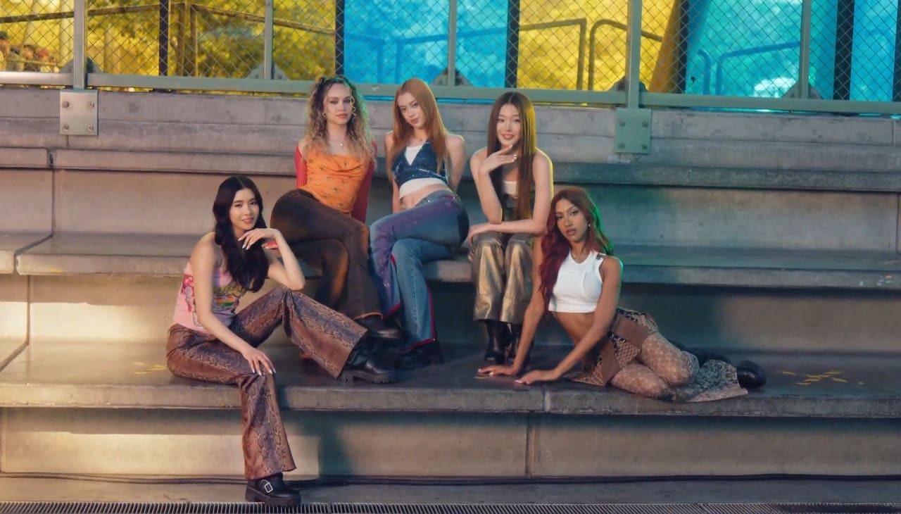 HYBE's New U.S. Girl Group KATSEYE Drops First Single 'Debut' Today!