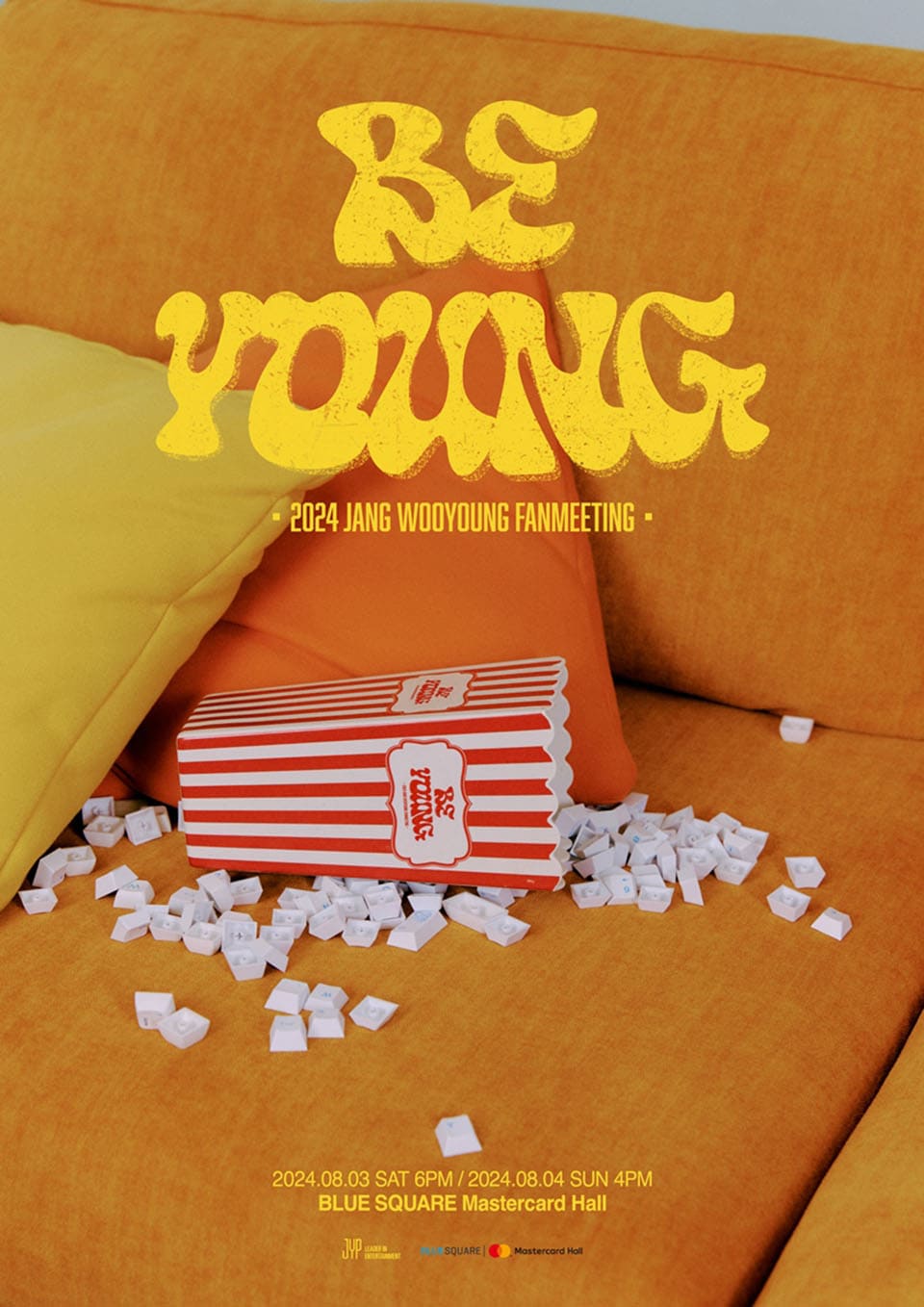 Jang Wooyoung to Host First Solo Fan Meeting 'Be Young' on August 3-4 ...