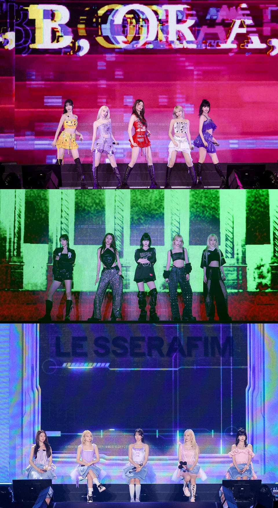 LE SSERAFIM Electrifies Fans with Live Broadcast from Japan Fan Meeting
