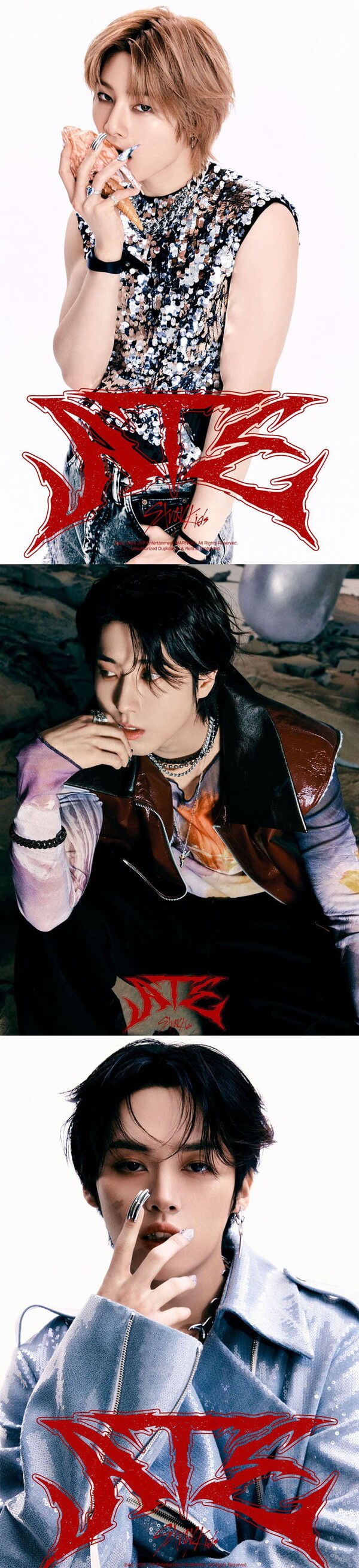 Stray Kids Reveal Bold 'ATE' Teaser Images