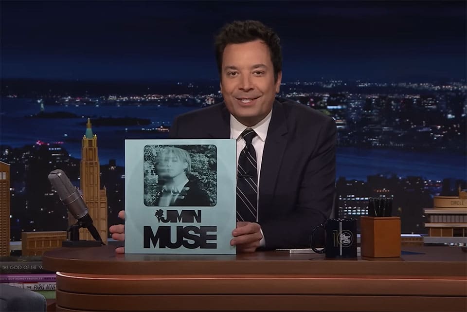 BTS Jimin Unveils "Who" Live on Jimmy Fallon Show