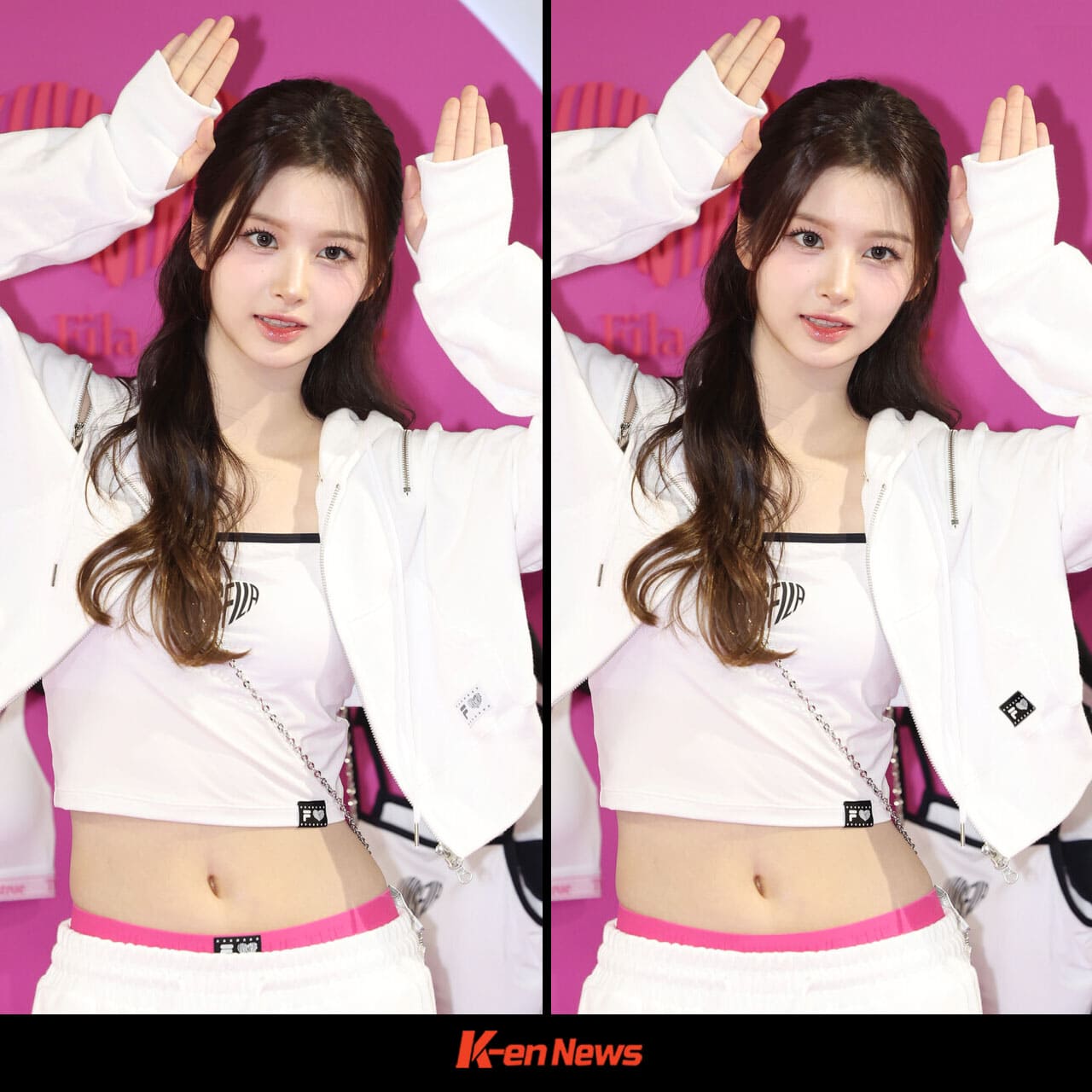 NMIXX's Seol Yoon, Find the differences between two photos
