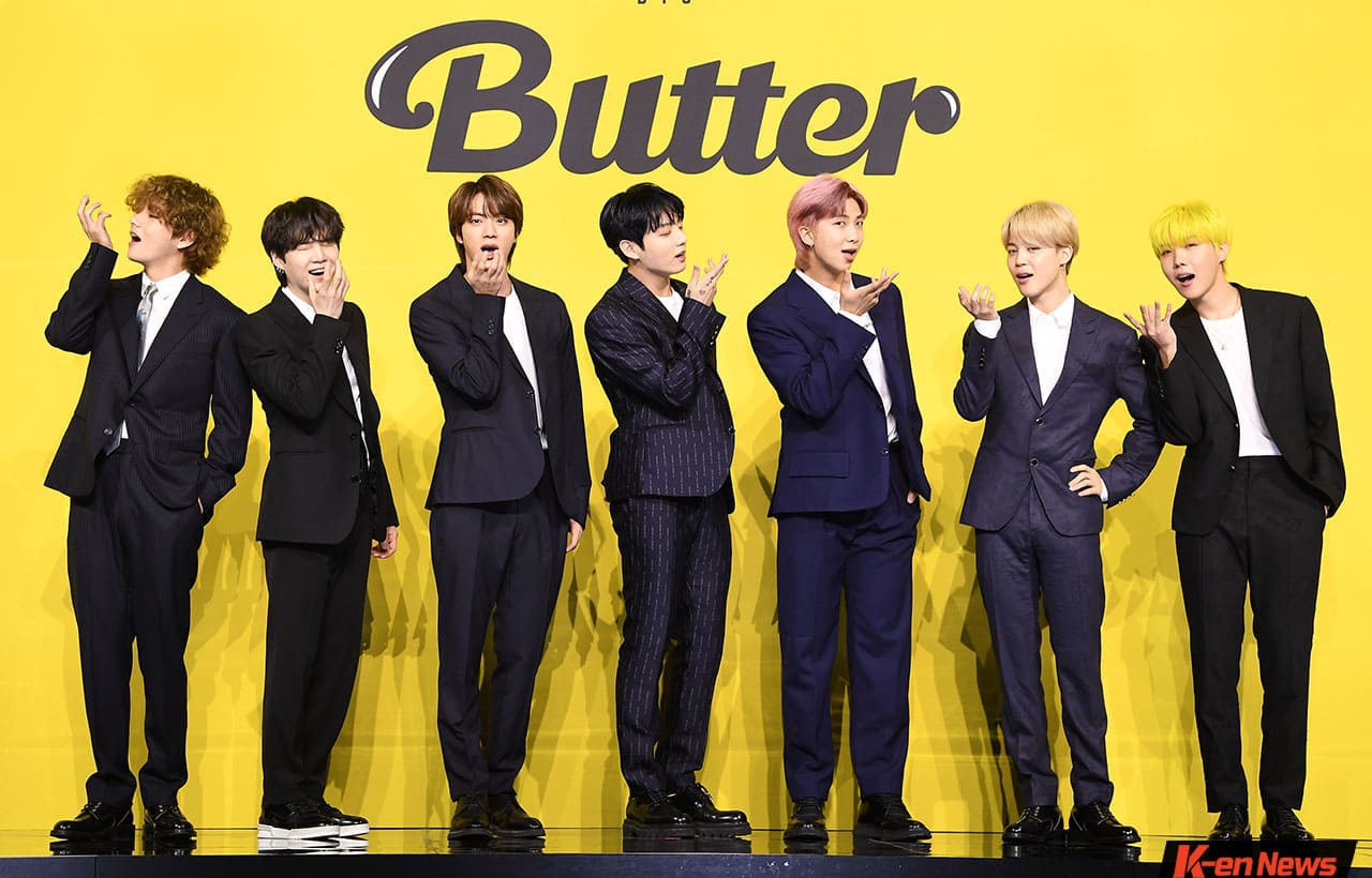 BTS 'Butter' Achieves Diamond Certification from Japan's RIAJ