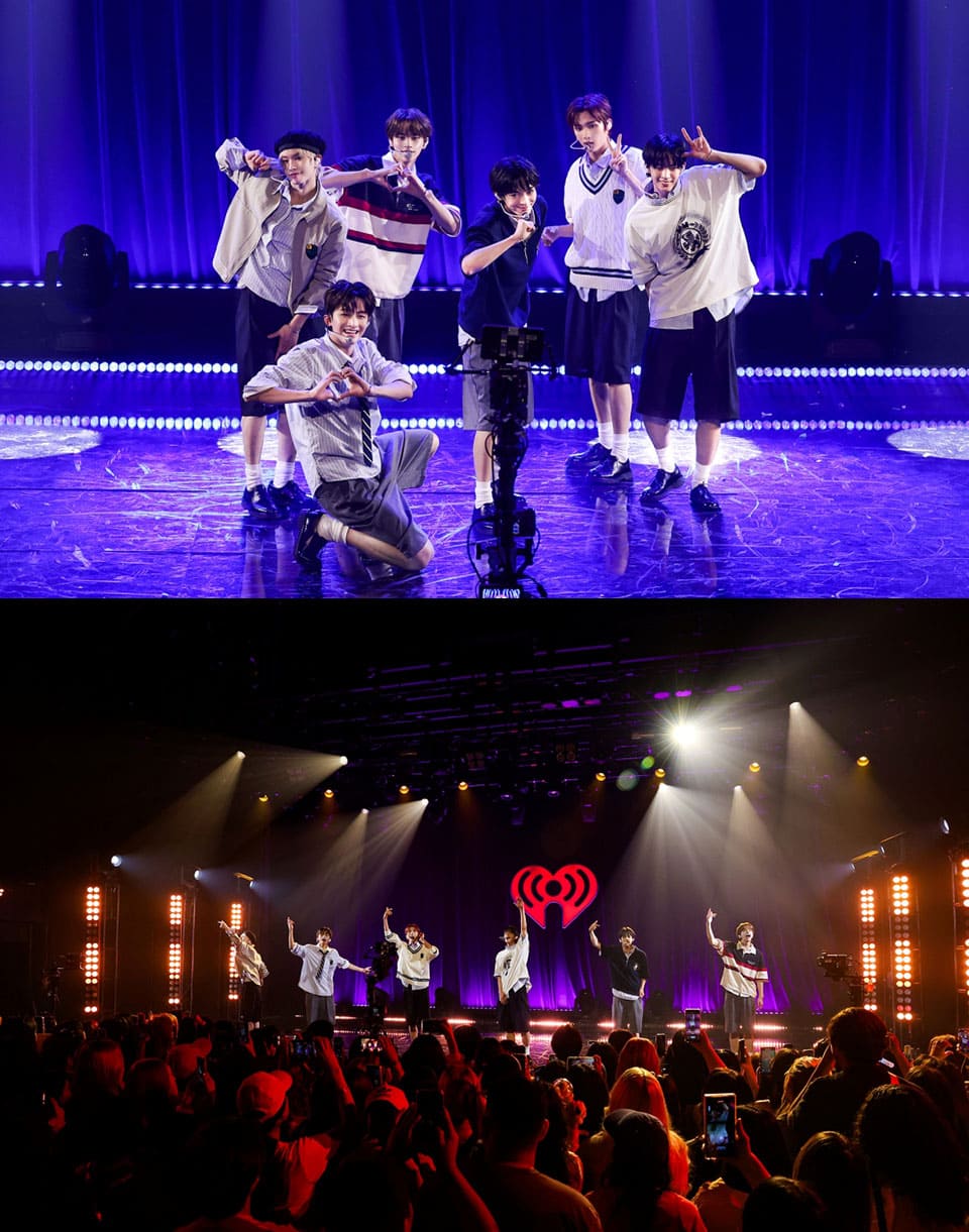 TWS Makes Electrifying Debut at iHeartRadio Live in the U.S.