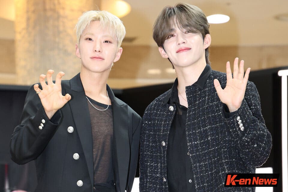 SEVENTEEN's Hoshi and S.Coups Impress with Sleek Style
