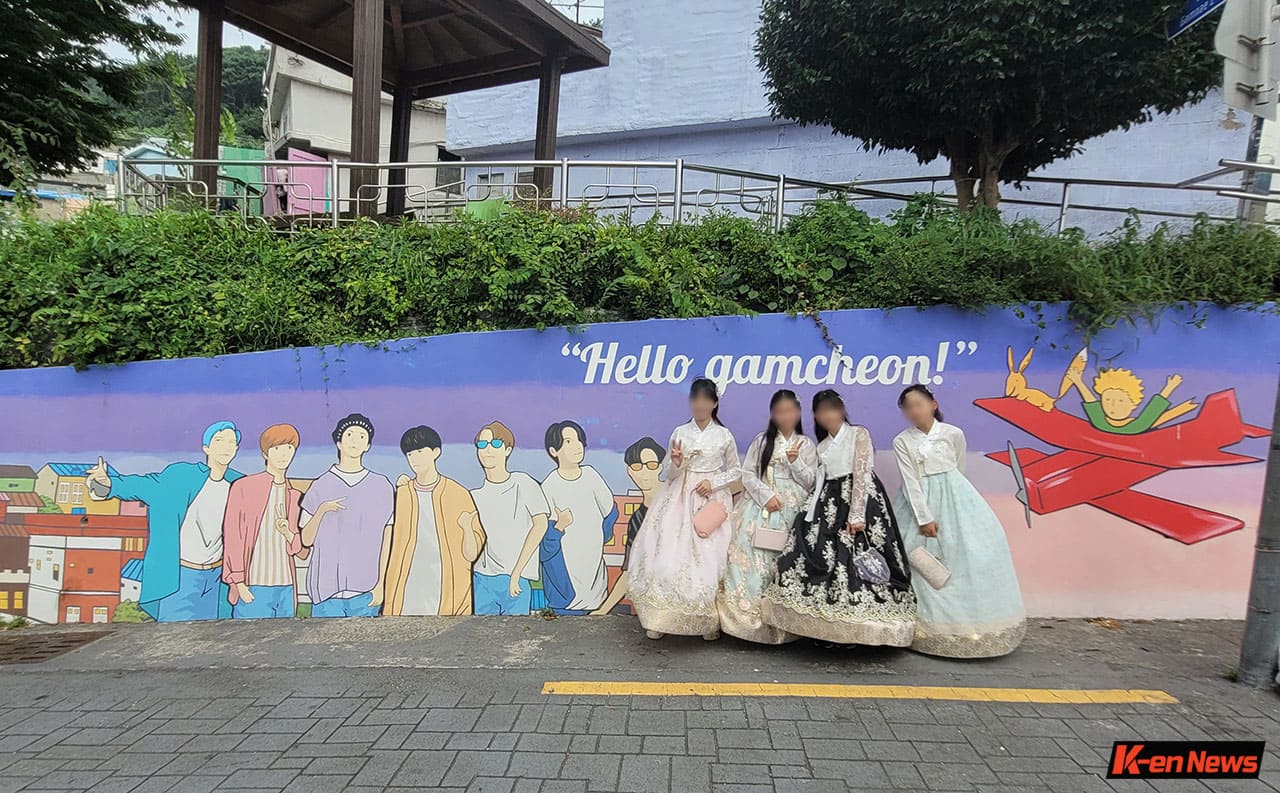 [BTS Spot] A Mural Tour in Jungkook and Jimin's Hometown of Busan