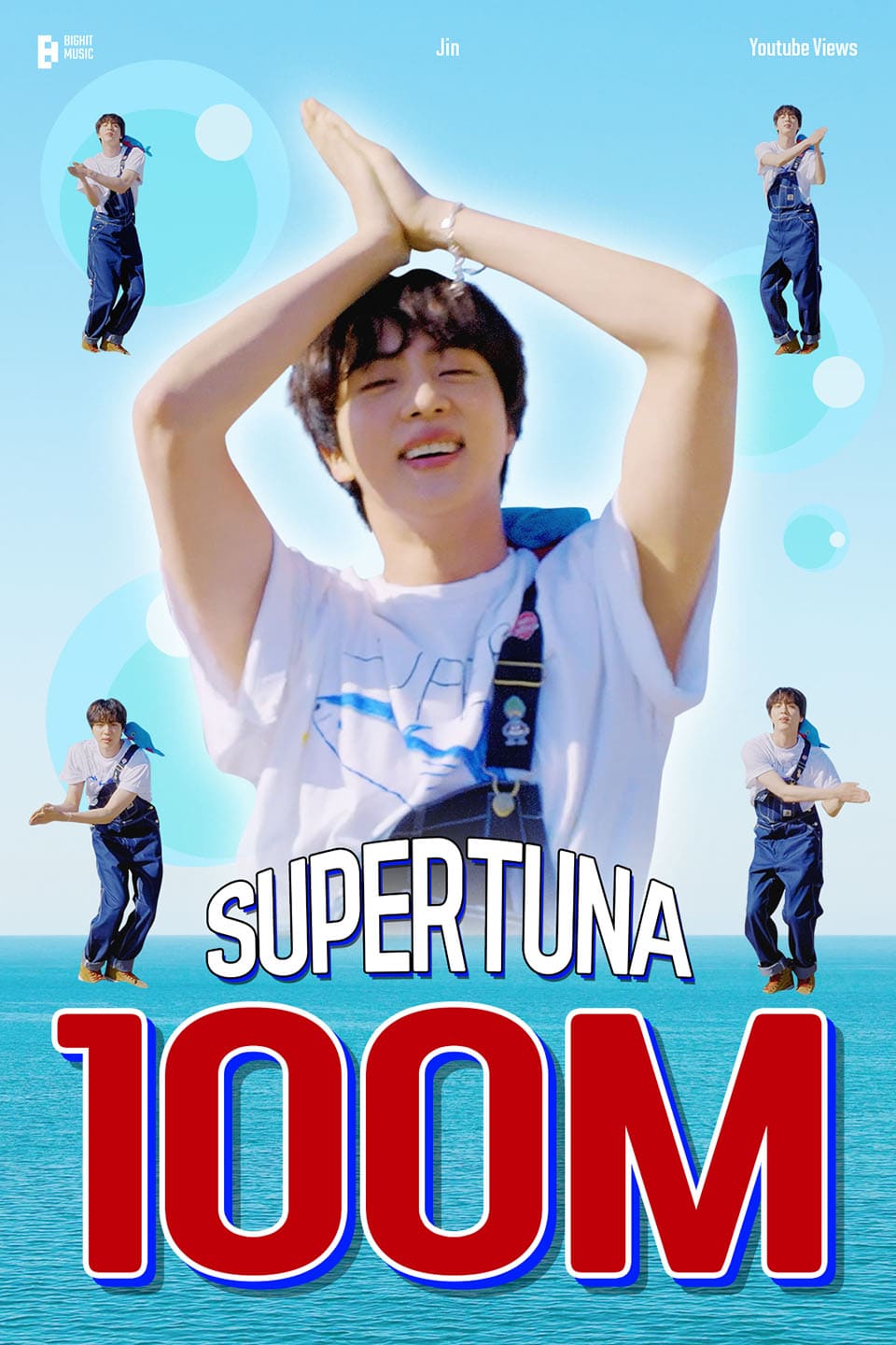 BTS Jin 'Super Tuna' Performance Video Surpasses 100 Million Views