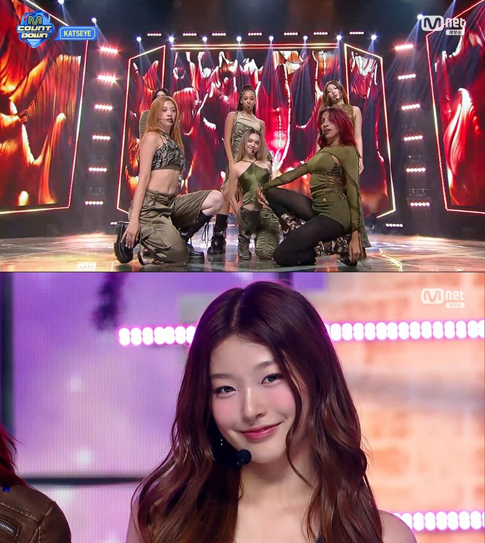 HYBE’s U.S. Girl Group KATSEYE Shines in Korean Debut on ‘M Countdown’