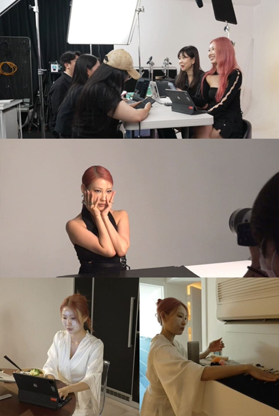 Top Beauty Creator Risabae Shows Off Her Multitasking Skills 'Point of Omniscient Interfere'