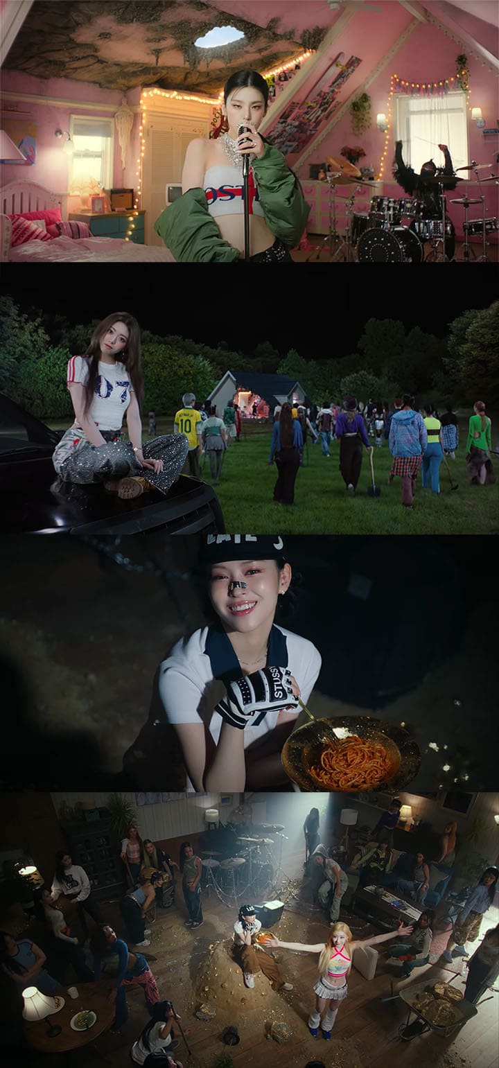 ITZY Unveils Teaser for 'GOLD' MV "Ripping Through Peace, Creating Chaos"