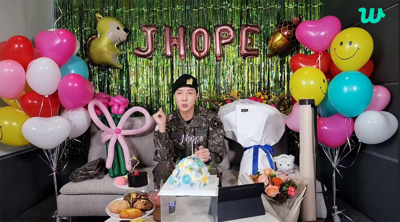 “Here for Hobi!”: Fans Gather at HYBE to Celebrate J-Hope’s Military ...