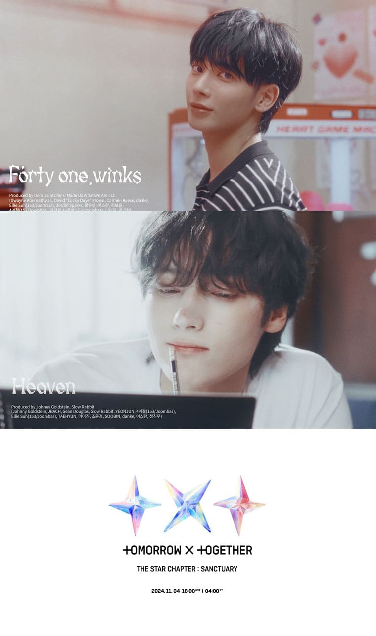 TXT Unveils Preview of New Album ‘The Star Chapter: SANCTUARY’