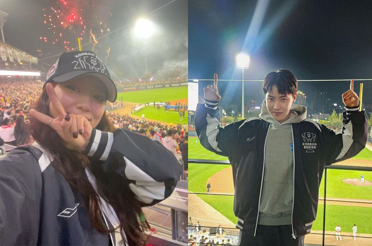 BTS J-Hope, Who Threw First Pitch, Celebrates Kia Tigers' Championship ...