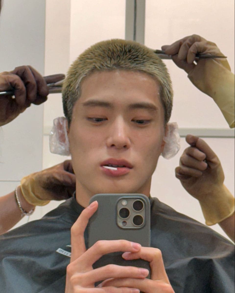 NCT Jaehyun Prepares for Enlistment with New Buzz Cut