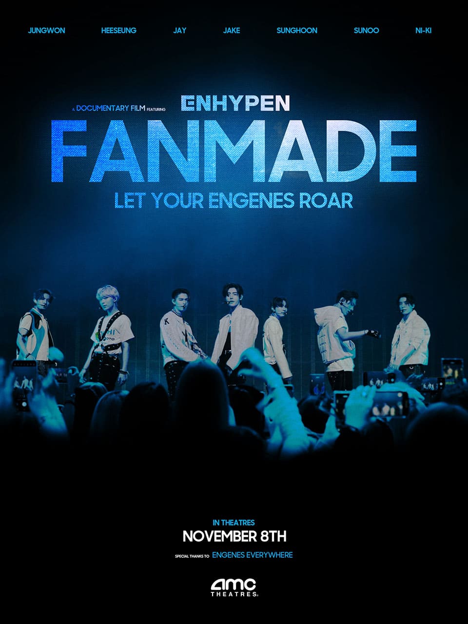 ENHYPEN Documentary ‘FANMADE: ENHYPEN’ Premieres Across U.S. Theaters Today