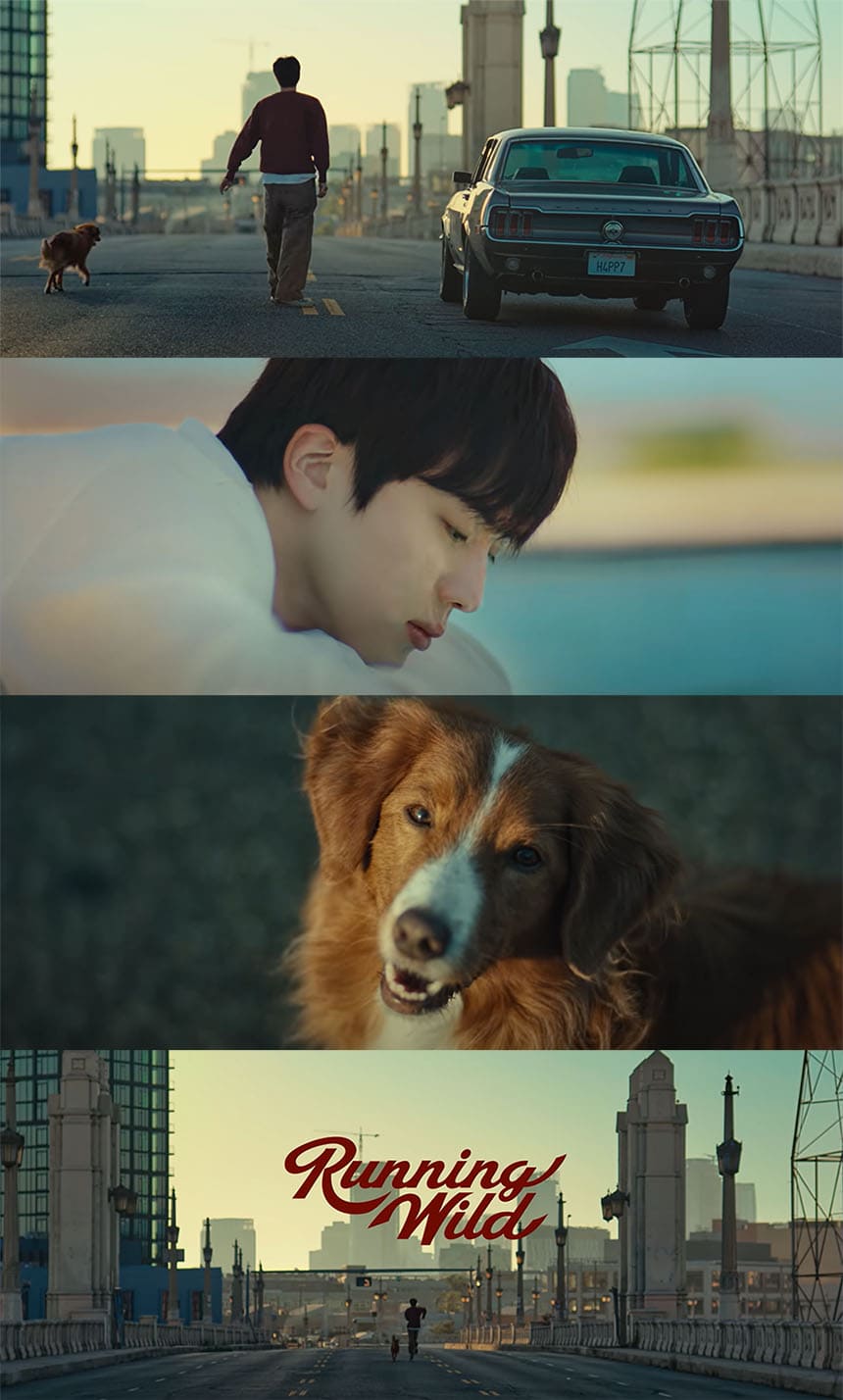 Jin Unveils Teaser for 'Running Wild' MV, Embarking on an Exhilarating Journey