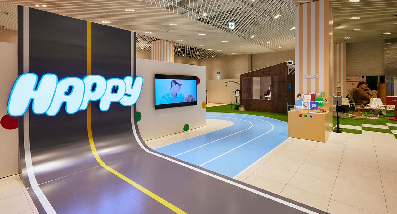 BTS Jin kicks off 'Happy' pop-up in Seoul…A journey to happiness