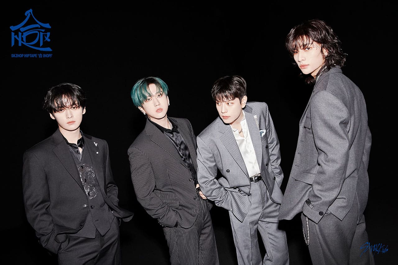 Stray Kids Add Elegance to Hip-Hop: New Album 'HOP' Concept Photos Unveiled