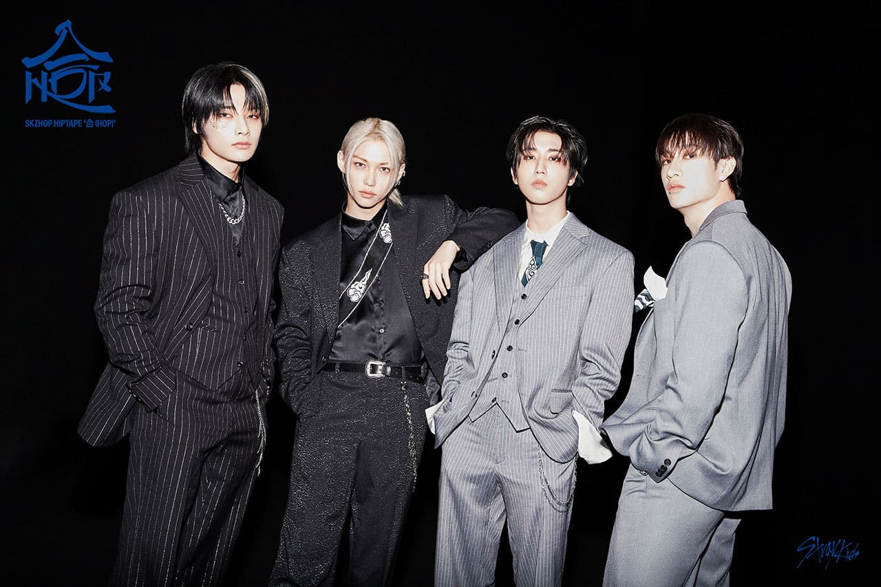 Stray Kids Add Elegance to Hip-Hop: New Album 'HOP' Concept Photos Unveiled