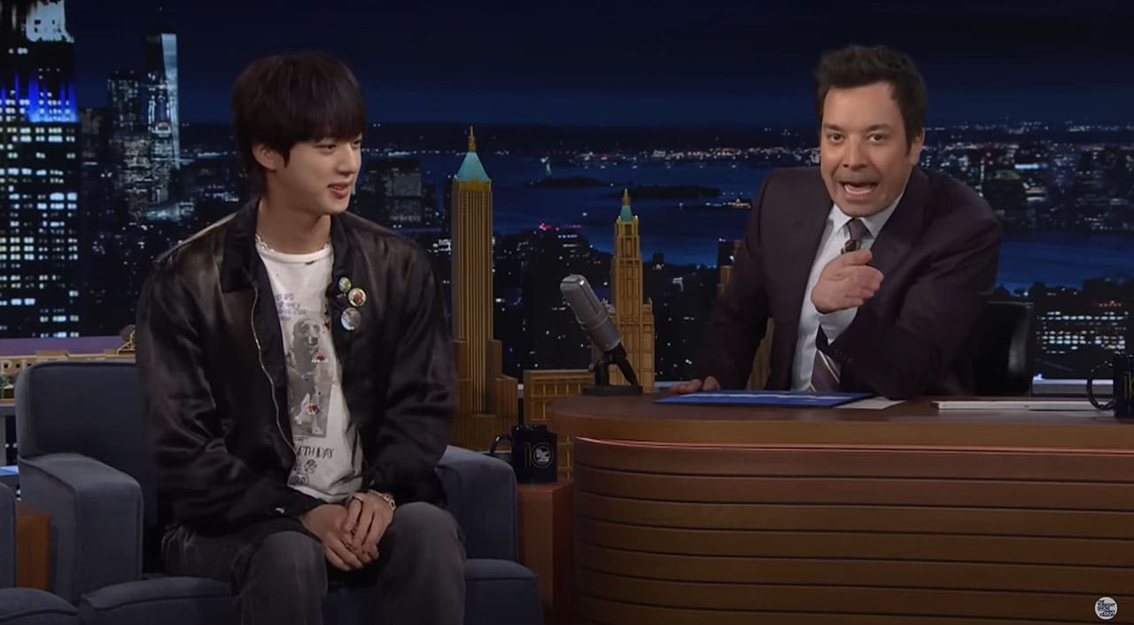 BTS Jin Takes Over 'Jimmy Fallon' with 'Happy'…Establishes Himself as a Solo Artist