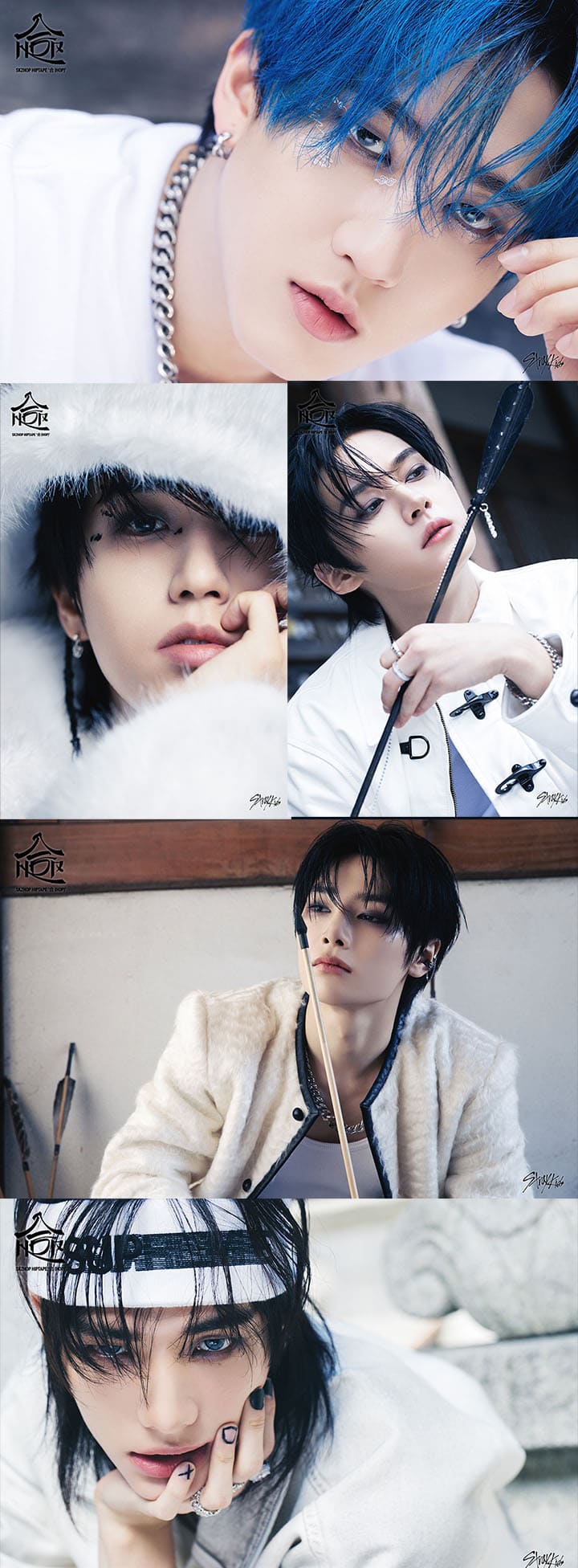 Stray Kids Captivate Fans with Intense Aura in New Album '合 (HOP)' Teasers