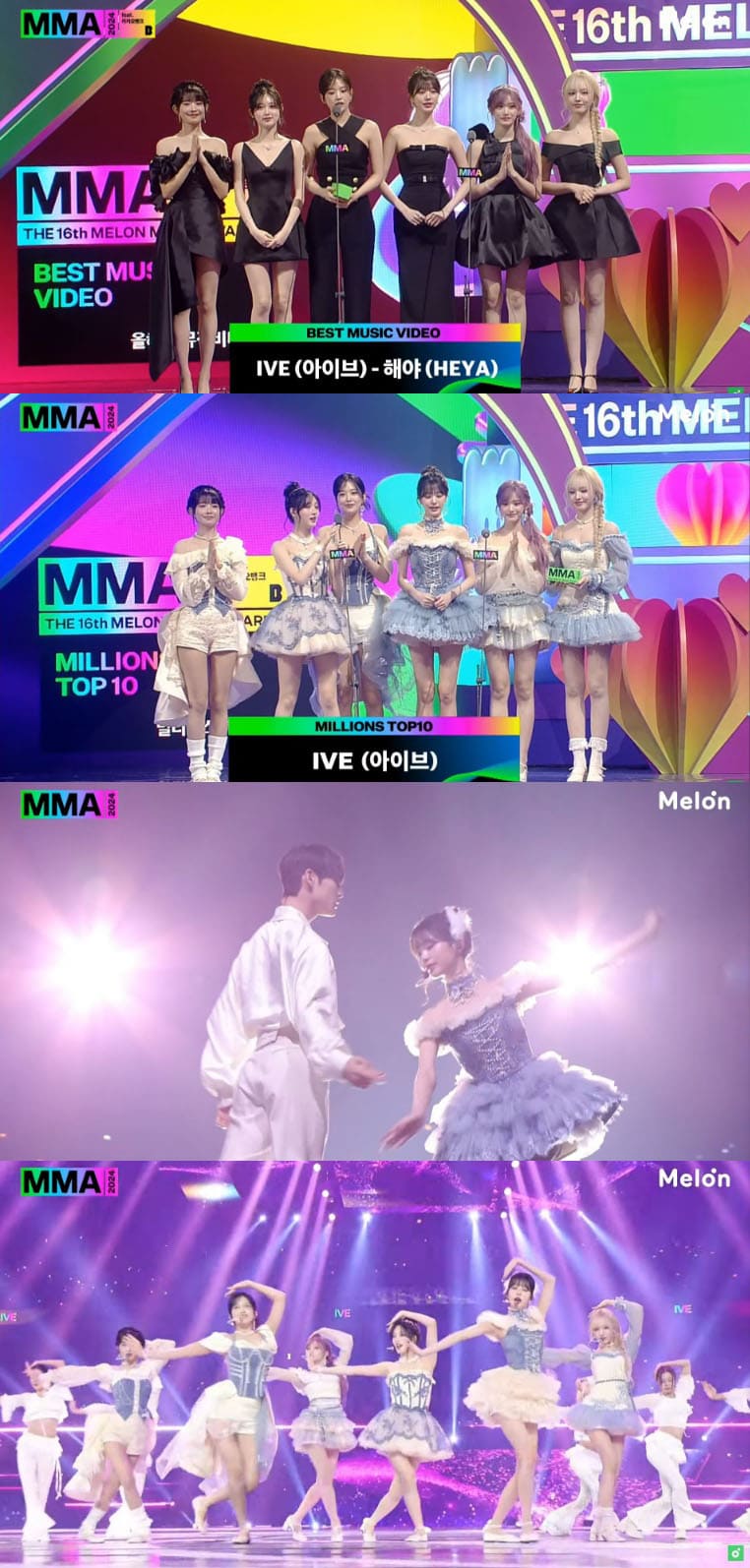 IVE Wins Three Awards at 'MMA 2024,' Including Millions Top 10 and Global Artist