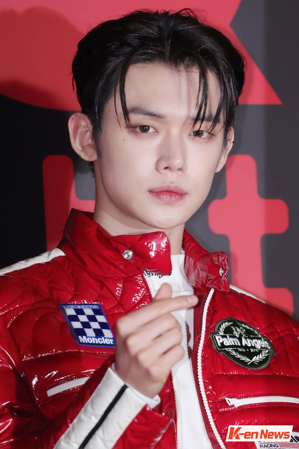 TXT’s Yeonjun Stuns in Striking Red Fashion