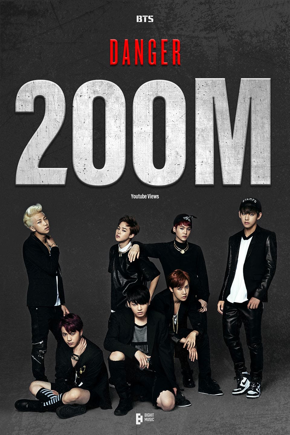 BTS 'Hip-Hop Boy' Days Again as 'Danger' Surpasses 200 Million Views!
