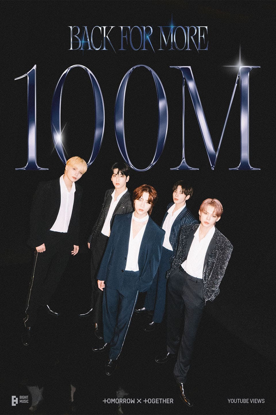 TXT’s ‘Back for More’ Music Video Surpasses 100 Million Views!