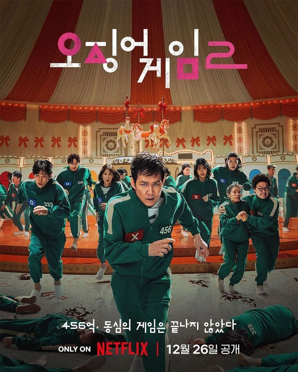 'Squid Game Season 2' Maintains Top Spot on Global Netflix Charts for ...