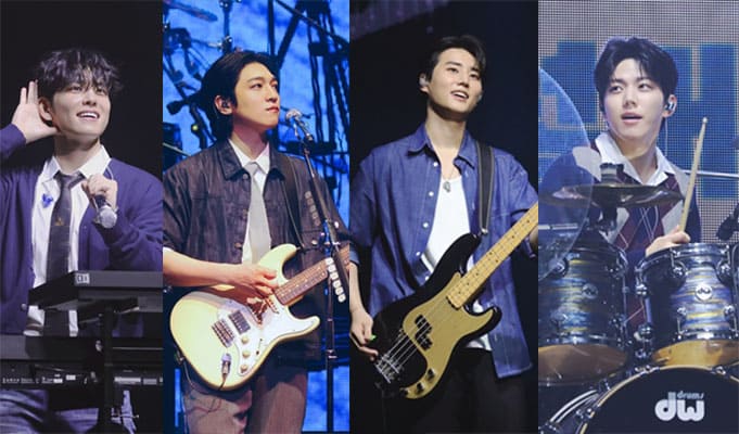 DAY6 Successfully Concludes Kaohsiung Concert as Part of Third World Tour