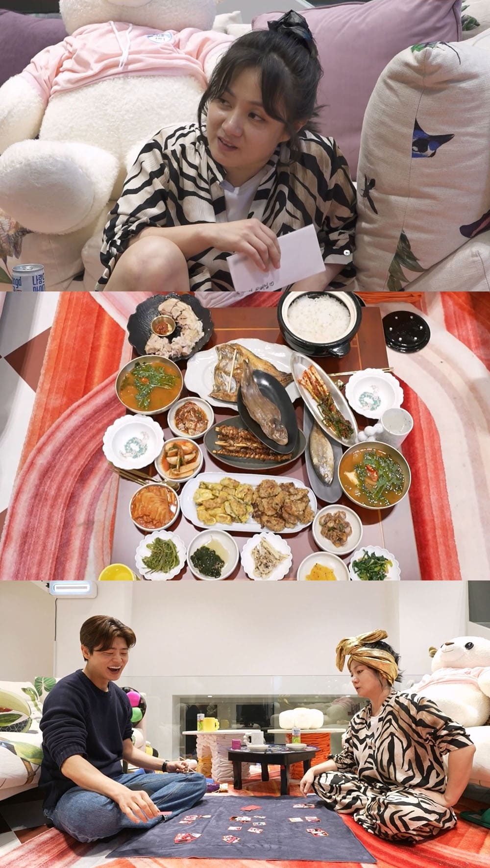 Park Na-rae Treats Her ‘Hometown Brother’ Park Ji-hyun to a 12-Dish ...
