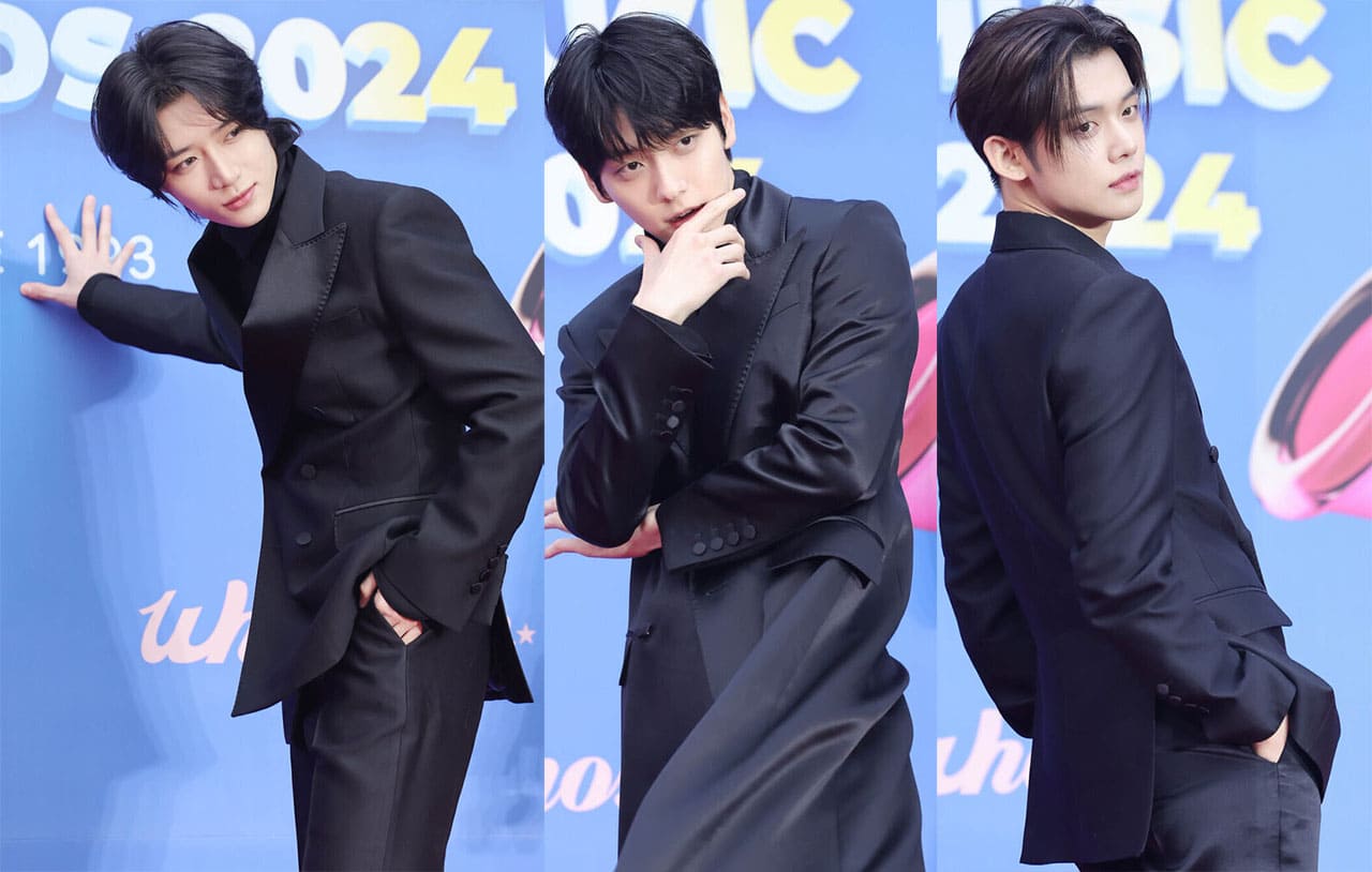 TXT Turns the Red Carpet into a Runway… Stealing the Spotlight with Sharp Suit Looks
