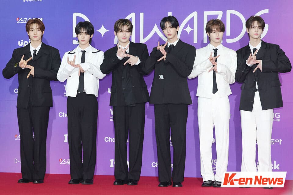 TWS Wins Four Awards at 'The Awards,' Including Rookie of the Year