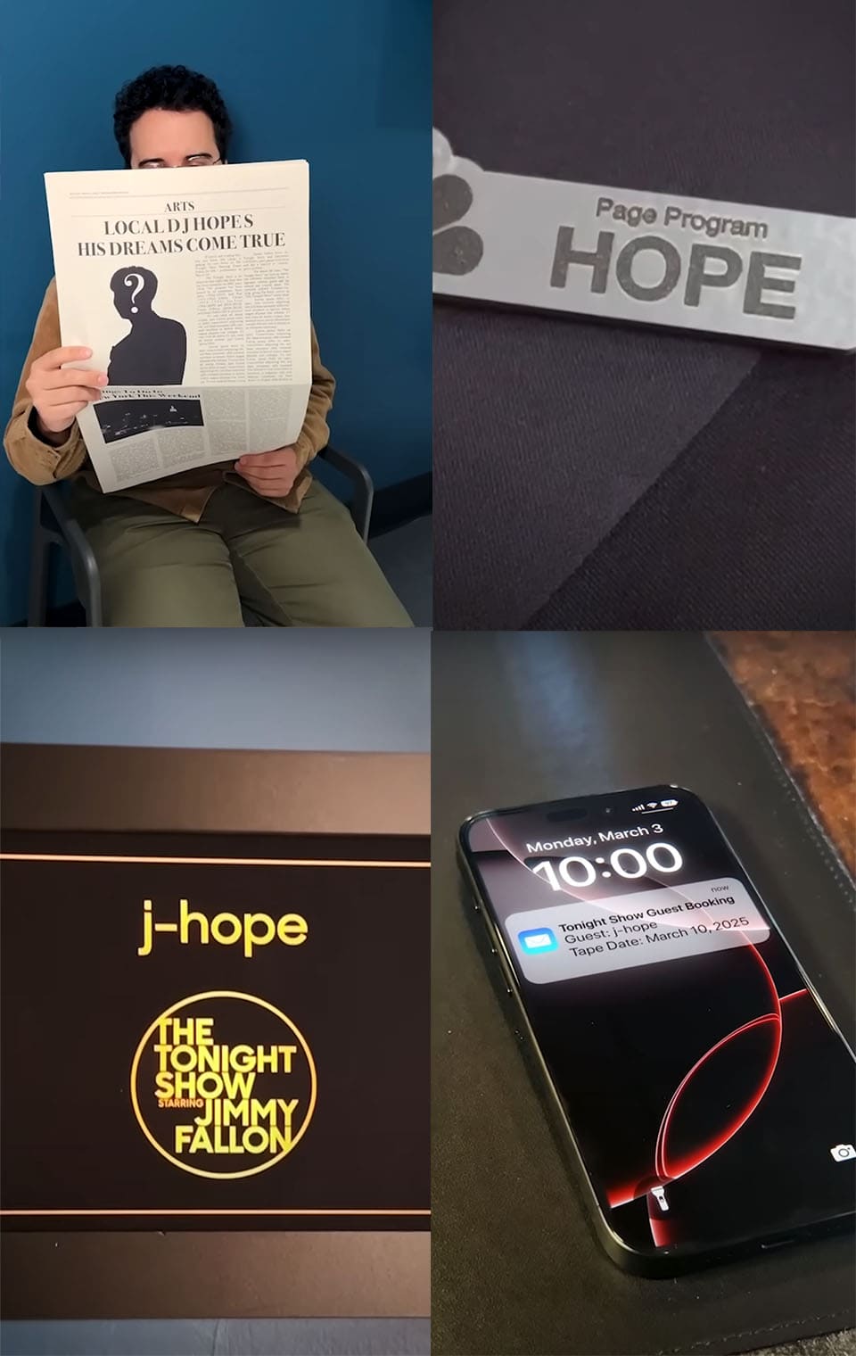 BTS J-Hope to Appear on NBC’s ‘Jimmy Fallon Show’ on March 11