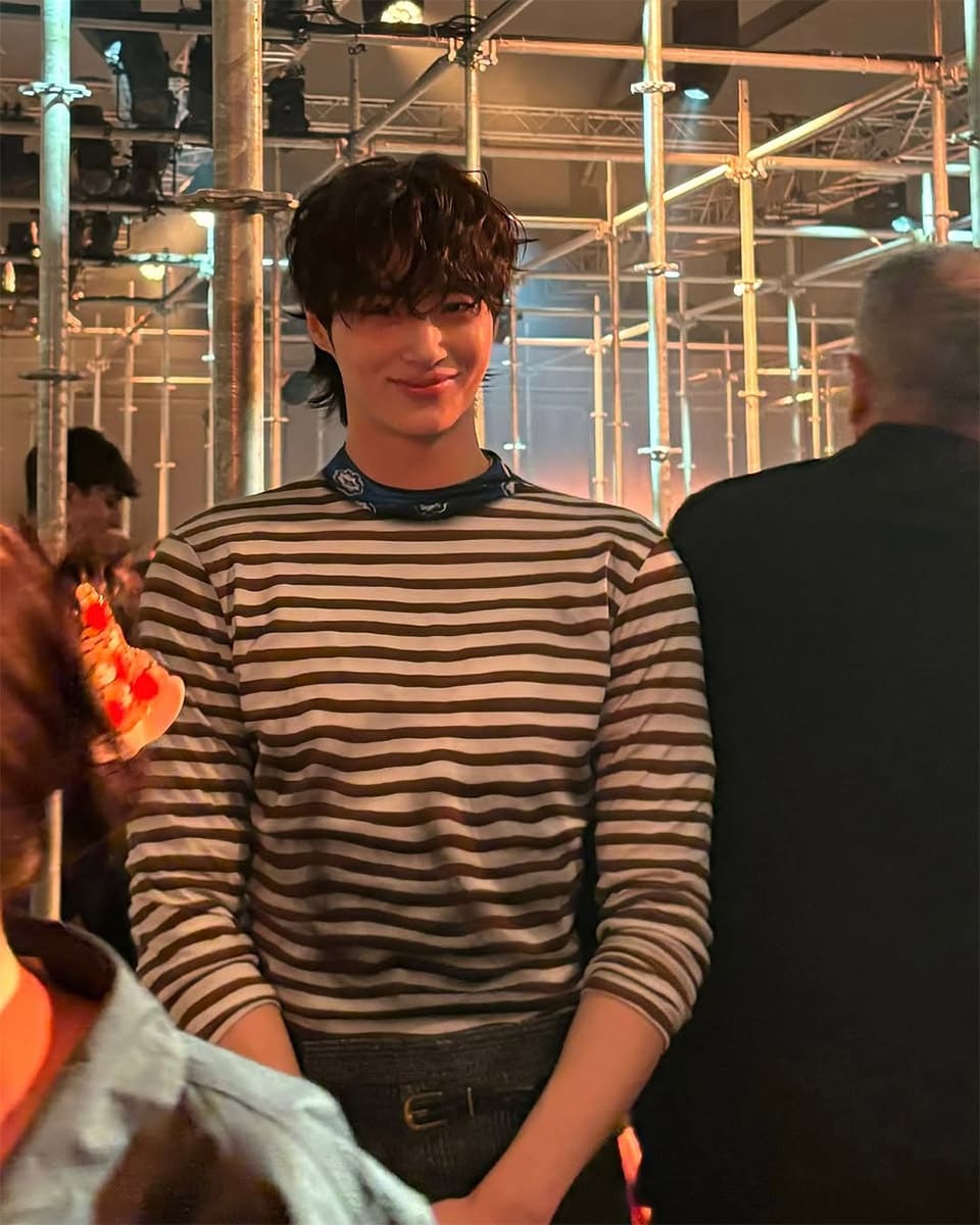 Byun Woo-seok Takes Over Milan! Dimpled Smile Steals the Spotlight