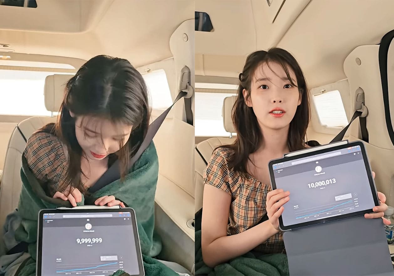 IU Celebrates 10 Million YouTube Subscribers: “More Fun Content Coming!”