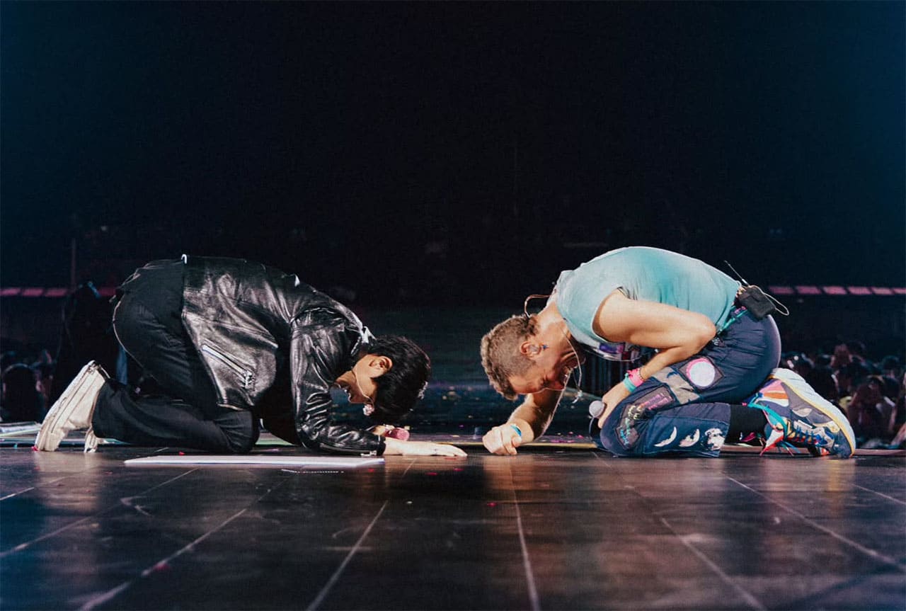 BTS Jin Delivers Heartfelt Performance with Coldplay in Korea—RM ...