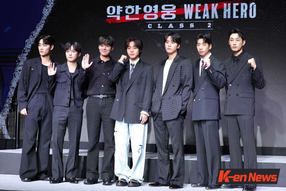 ‘Weak Hero2’ Park Ji-hoon “A coming-of-age story about a boy standing up to violence”