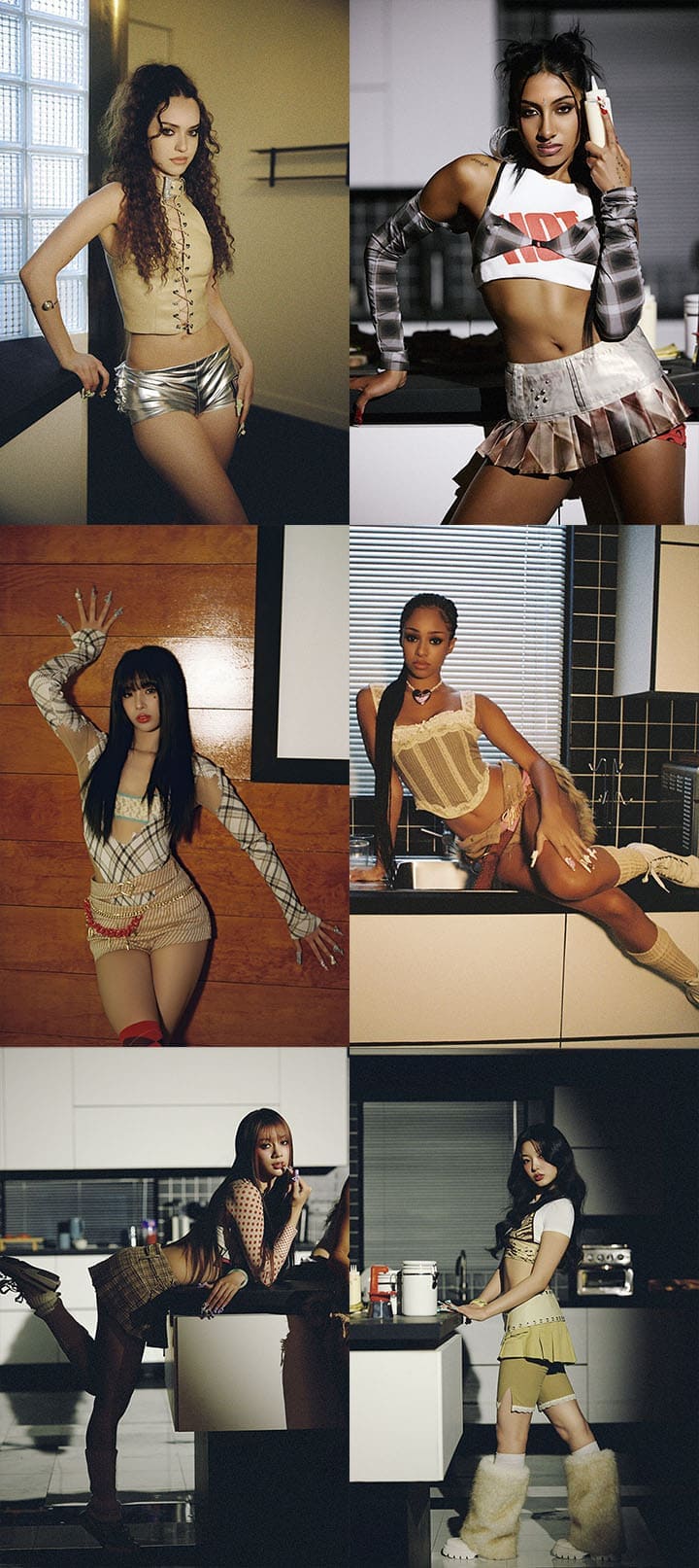 KATSEYE Unveils Concept Photos for Bold New Single 'Gnarly'