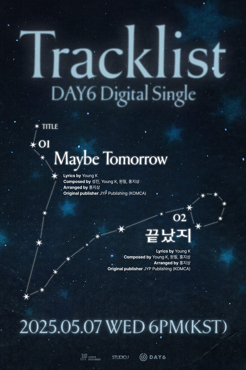 DAY6 to Release Spring-Themed Digital Single 'Maybe Tomorrow' on May 7