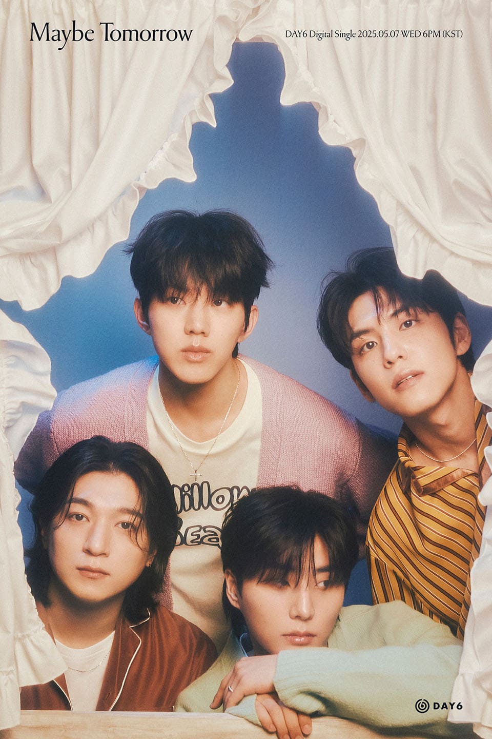 DAY6, Digital Single 'Maybe Tomorrow' Group Teasers Unveiled Ahead of Comeback