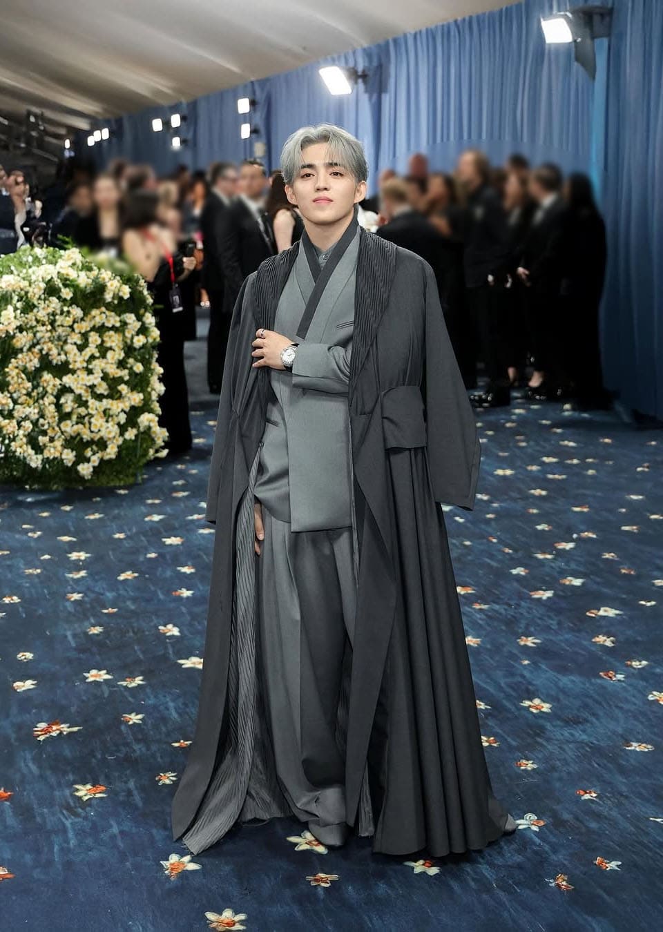 'Leader Mode ON' SEVENTEEN’s S.Coups Slays Met Gala with Silver-Haired Charisma